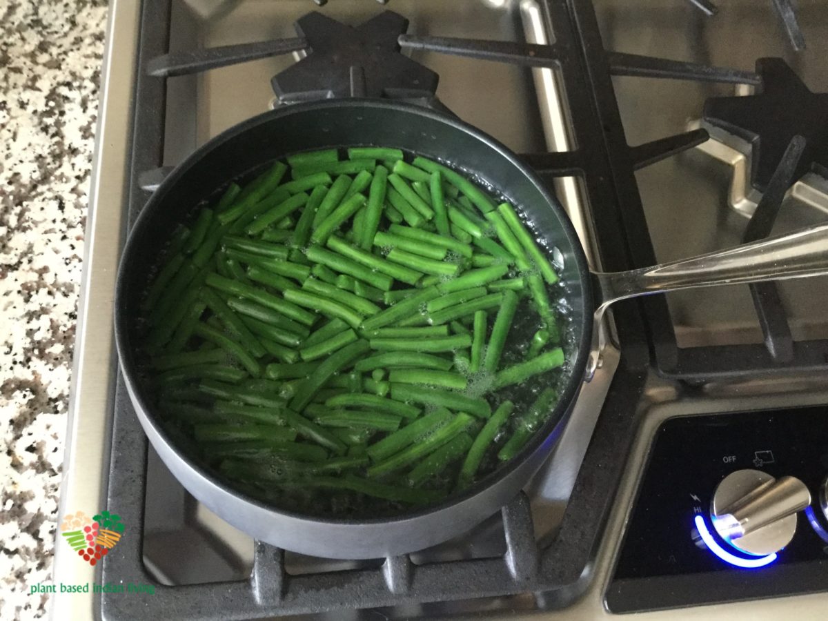Spicy Asian Green String Beans - Plant Based Indian Living