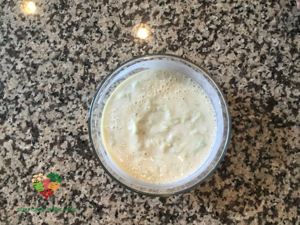 Cucumber Raita - Plant Based Indian Living