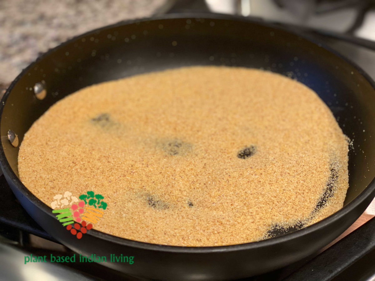 Polenta Upma - Plant Based Indian Living