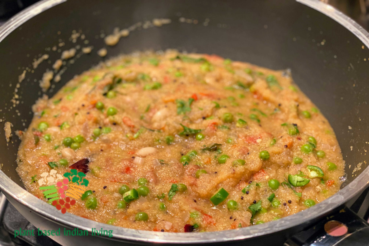 Polenta Upma - Plant Based Indian Living