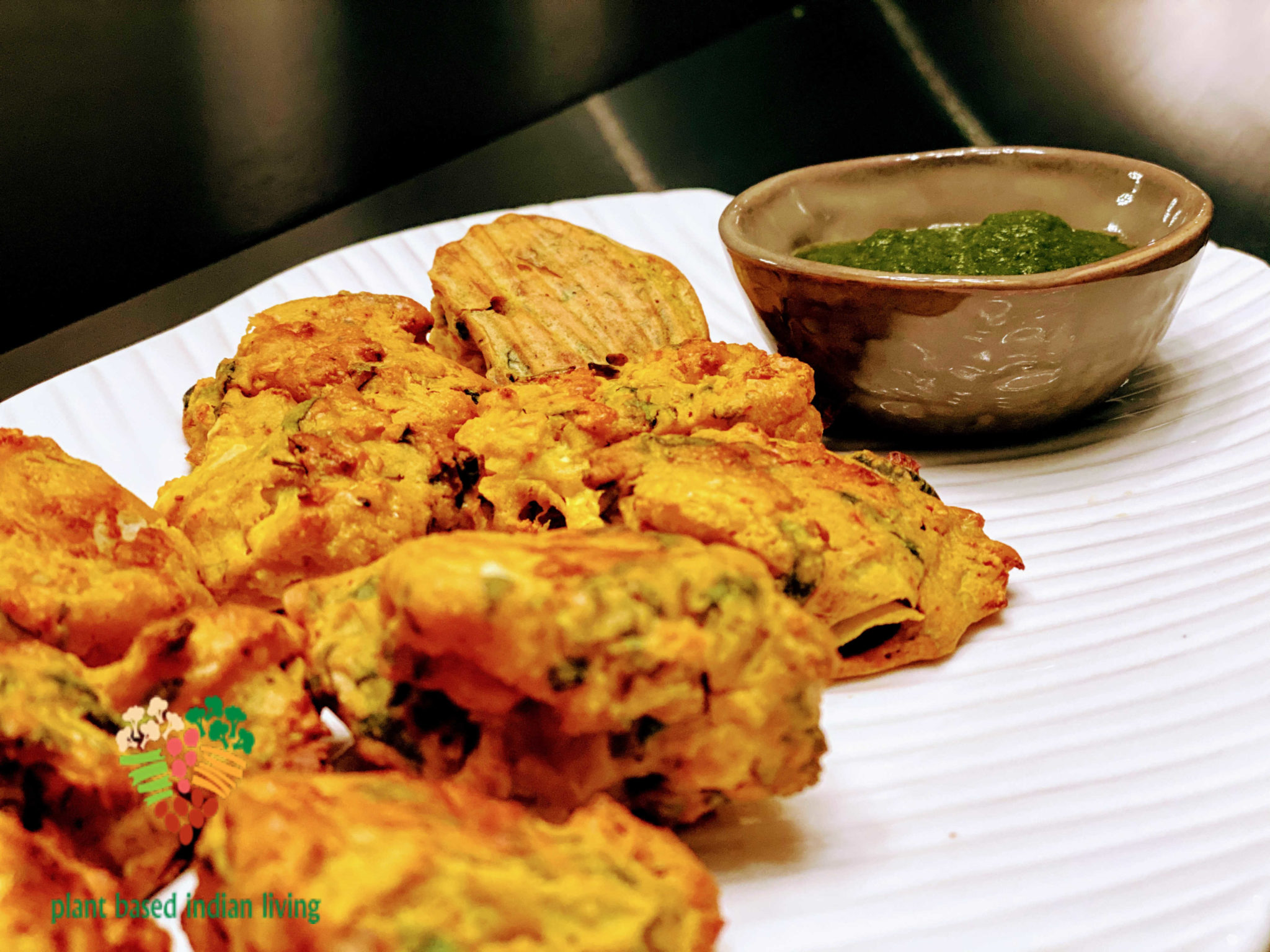 Cauliflower Pakoras/Fritters - Plant Based Indian Living